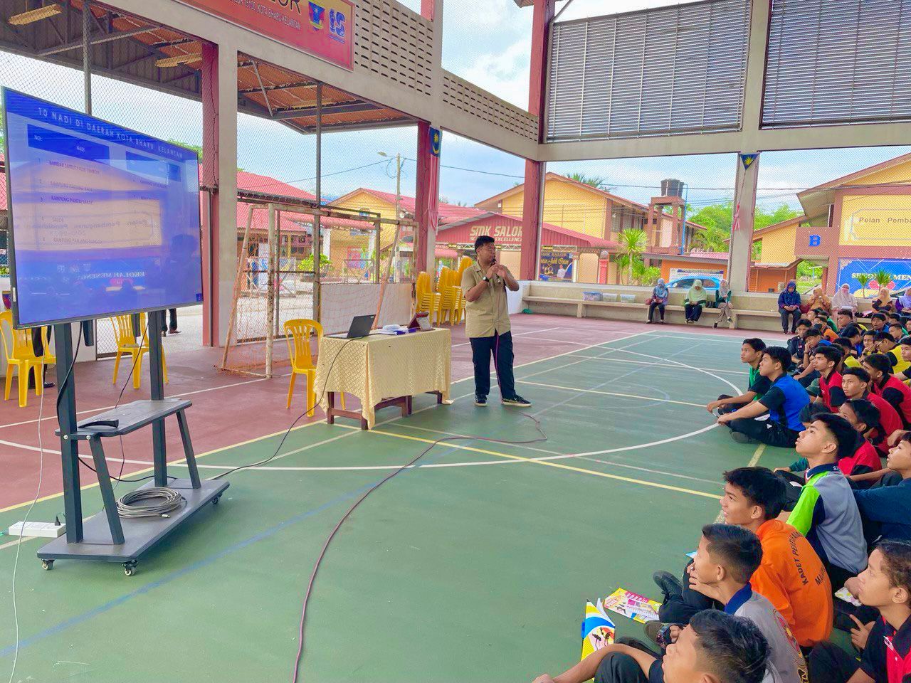Taklimat Celik Delima, Perkhidmatan Pintar NADI & NADI Shield - SMK Salor